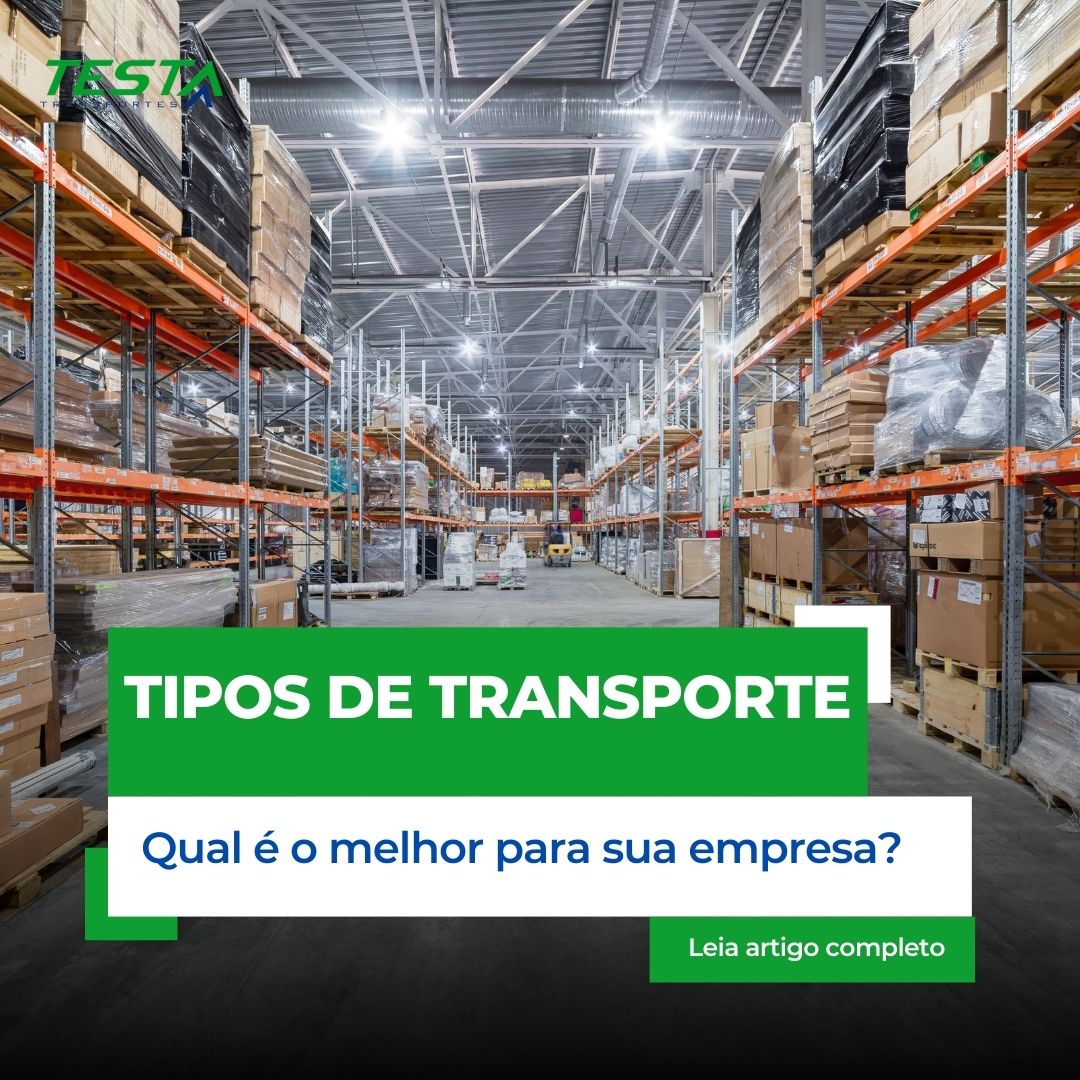 Testa Transportes - Transporte de Cargas com Segurança